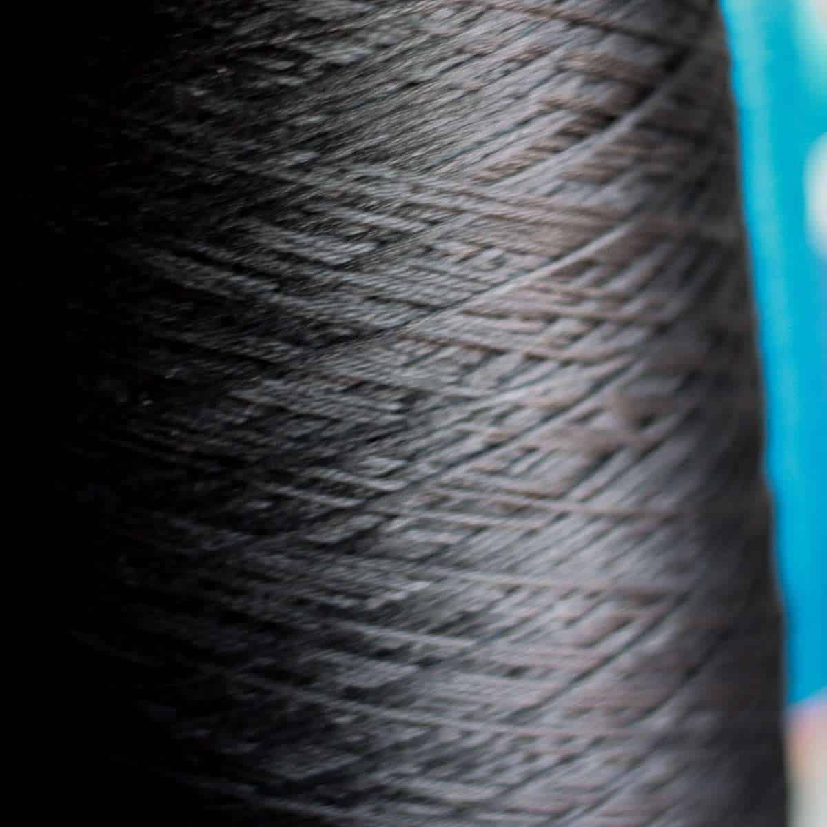 Black Embroidery Thread - Curious Twist