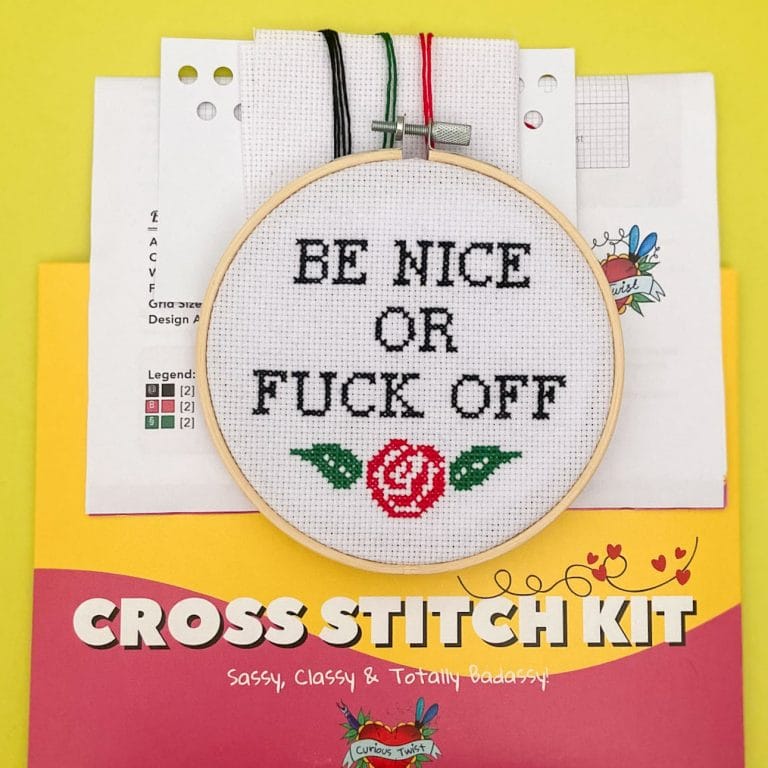 Rude Cross Stitch Patterns For Adults - Curious Twist