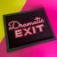 Dramatic Exit- Modern Cross Stitch Pattern - Curious Twist