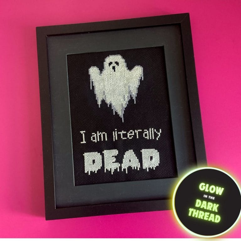 Spooky Halloween Cross Stitch Kit For Adults