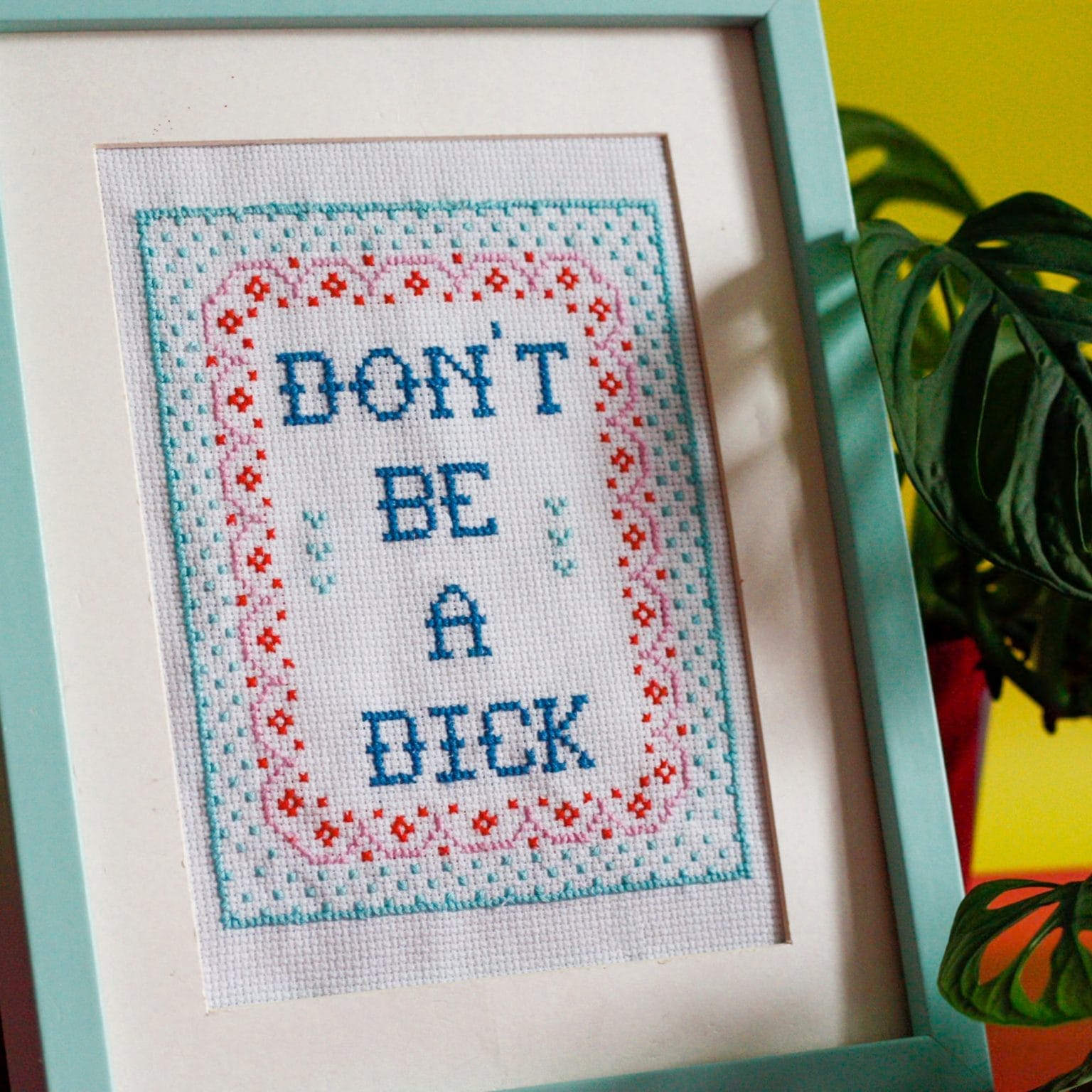 Cheeky Cross Stitch Pattern - Curious Twist